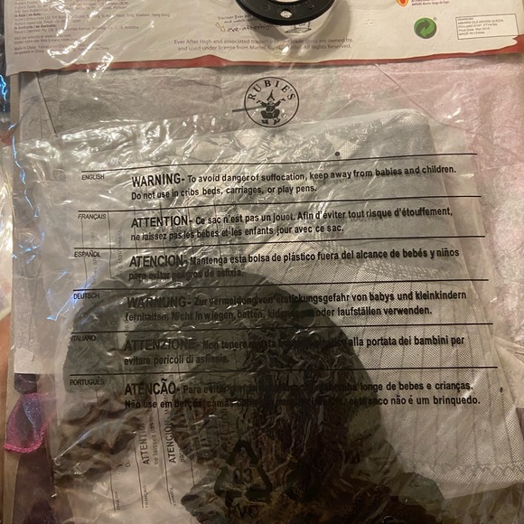 Costumes | Brand New Raven Queen Costume Ever After High Size Large ...